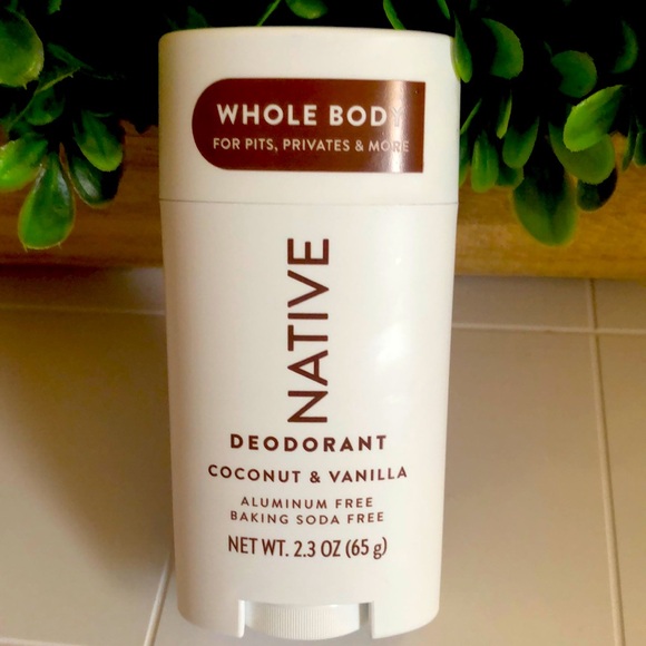 Native | Bath & Body | Native Whole Body Deodorant Coconut Vanilla 23 ...